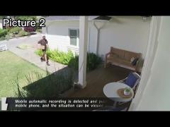 WIFI CCTV Home Outdoor Camera Surveillance System IP66 Waterproof