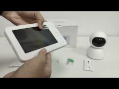 Security Wireless Wifi Baby Monitor Camera With 5 Inch LCD Screen