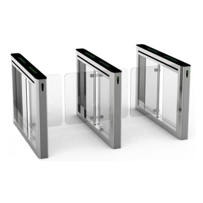 China Automatic Stainless Steel Brushless Motor Outdoor Hotel Swing Gate Anti-Tailgating Entrance Pedestrian Turstile System for sale