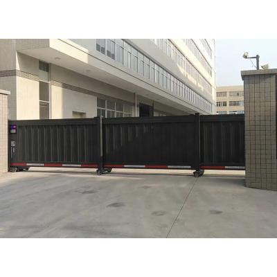 China Professional Security Retractable Door Smart Parallel Sliding Gate Aluminum House Gates for House Villa With CE Certificate for sale