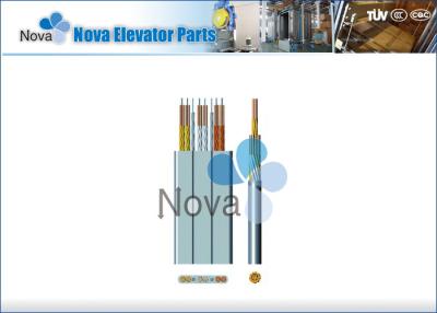 Cina Componenti di rame degli elevatori del rivestimento di PVC, cavo di controllo piano dell'ascensore AC300/500V in vendita