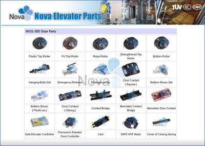 Cina Componenti degli elevatori, parti della porta dell'elevatore di NV31-002 Mitsubishi, componenti della porta dell'ascensore di NV31-005 Selcom in vendita