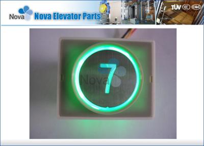 Cina Sistema di controllo verde dell'elevatore, commutatore elettrico dell'elevatore AC24V/di AC12V con Braille in vendita
