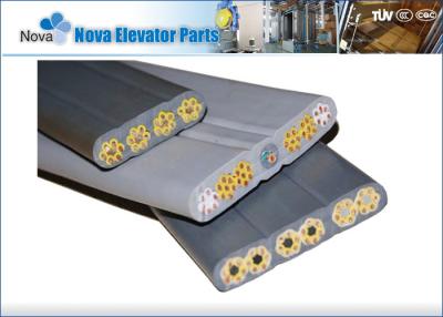 Cina Componenti di rame degli elevatori del rivestimento di PVC, cavo di controllo piano dell'ascensore AC300/500V, cavo di viaggio in vendita