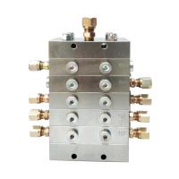 China JPQ1(2) Chip progressive distribution valve Pressurized grease separator for sale