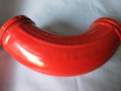 Cina 13759028 Colore rosso End Elbow 125*R275-90 per pompa per calcestruzzo in vendita