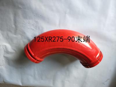 Cina 13759028 Colore rosso End Elbow 125*R275-90 per pompa per calcestruzzo in vendita