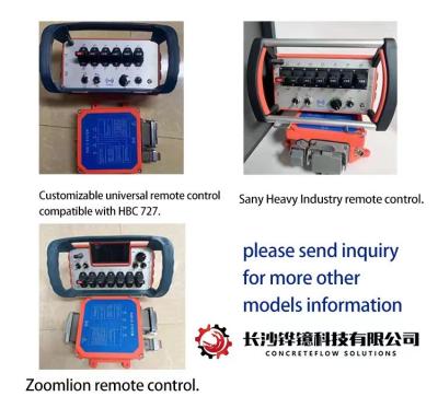 Cina Controllo remoto radiomatico wireless HBC per Zoomlion Sany macchine per l'industria pesante in vendita