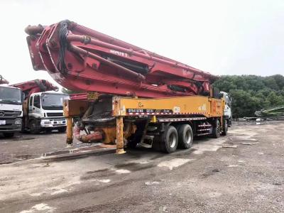 China 2012 2013 2018 2019 Sany caminhão de bomba de concreto usado com bom estado Volvo Benz Isuzu chassi à venda