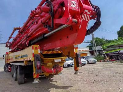 China 2012 2013 2018 2019 Sany caminhão de bomba de concreto usado com bom estado Volvo Benz Isuzu chassi à venda