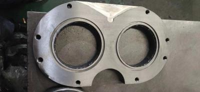 China 260 230 200 Sany Zoomlion PM XG Pumper Concrete Glasses Plate And Pump Wear Ring With 8mm Double Alloy for sale