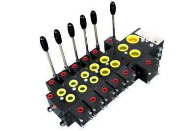 Cina Valvola multitandem di serie da 5 a 3 Valvola idraulica proporzionale Valvola solenoide Valvola direzionale in vendita