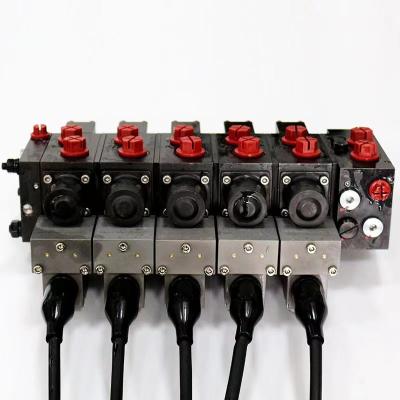 China 3e serie belastinggevoelige proportionele multiplexklep hydraulische klep explosiebestendige elektromagnetische richtingsklep Te koop