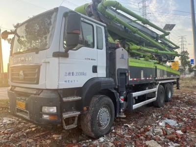 China 49M Zoomlion Company maakte ZLJ5350THBKE Gebruikte Betonpomp Truck for sale