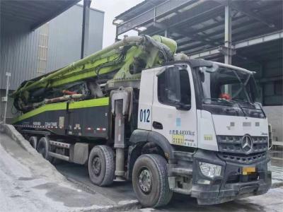 China 2020 62 Meters ZLJ5441THBBE Zoomlion Mercedes chassis Used Concrete Pump Truck Mixer for sale