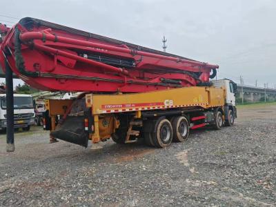 China 2018 Benz Chassis Sany Efficient Concrete Pump Truck with Low Mileage and Powerful Engine for sale