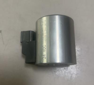 China Zilveren twee-holes solenoïde klep spoel C22S3-SD24K7-12 24VDC Sany Zoomlion Betonpomp Truck onderdelen Te koop