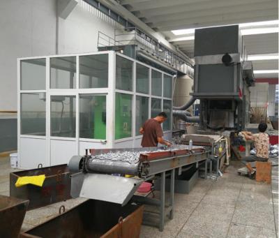 China Bolts And Nuts 560°C Hot Dip Galvanizing Machine for sale