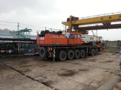 China Tadano TG-1500E Used Truck Crane 150 ton truck crane year 1995  133967km for sale