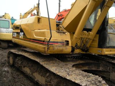 China used Caterpillar 320B excavator 20 ton CAT excavator used 6844 hours for sale