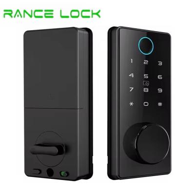 China 35 - 60mm Smart Door Lock Single Latch Front Door Password Lock Customized for sale