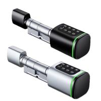 Quality Tuya Electronic Keyless Door Lock Simple Installation With Password for sale