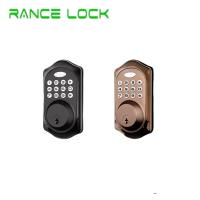 Quality Aluminum Alloy Smart Door Locks C88 Password Smart Lock Black for sale