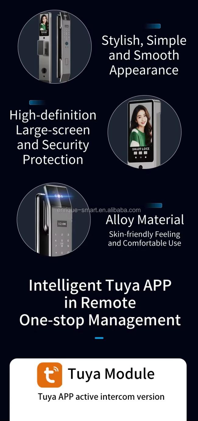 Tuya Smart Door Lock installation example