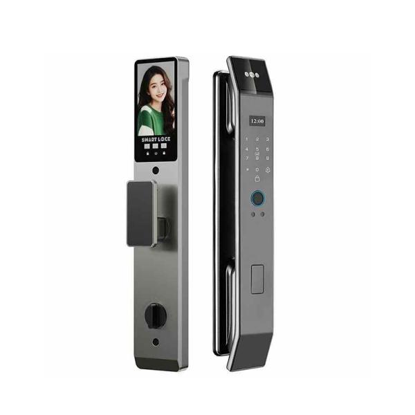 Quality Tuya 3D Face Smart Door Locks with Li ion Battery Camera for sale