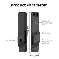 Quality Tuya Smart Door Lock D7 with Fingerprint for 40-90MM Doors for sale