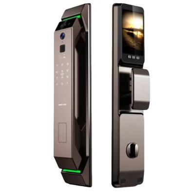 China Automatic Biometric Tuya Smart Lock IC Card Wifi App Unlock for Home Security for sale