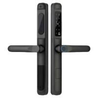 Quality Rfid Card Code Slim Aluminium Door Lock Smart Waterproof 36MM for sale