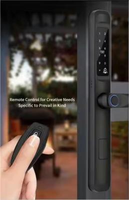 China Outdoor Courtyard Aluminum Door Lock Mechanical Keyless Entry Door Lock with Handle for sale