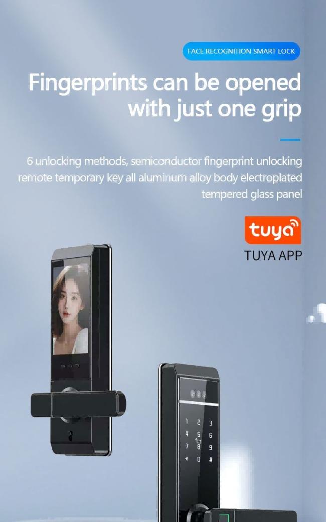 Tuya Smart Door Lock front view
