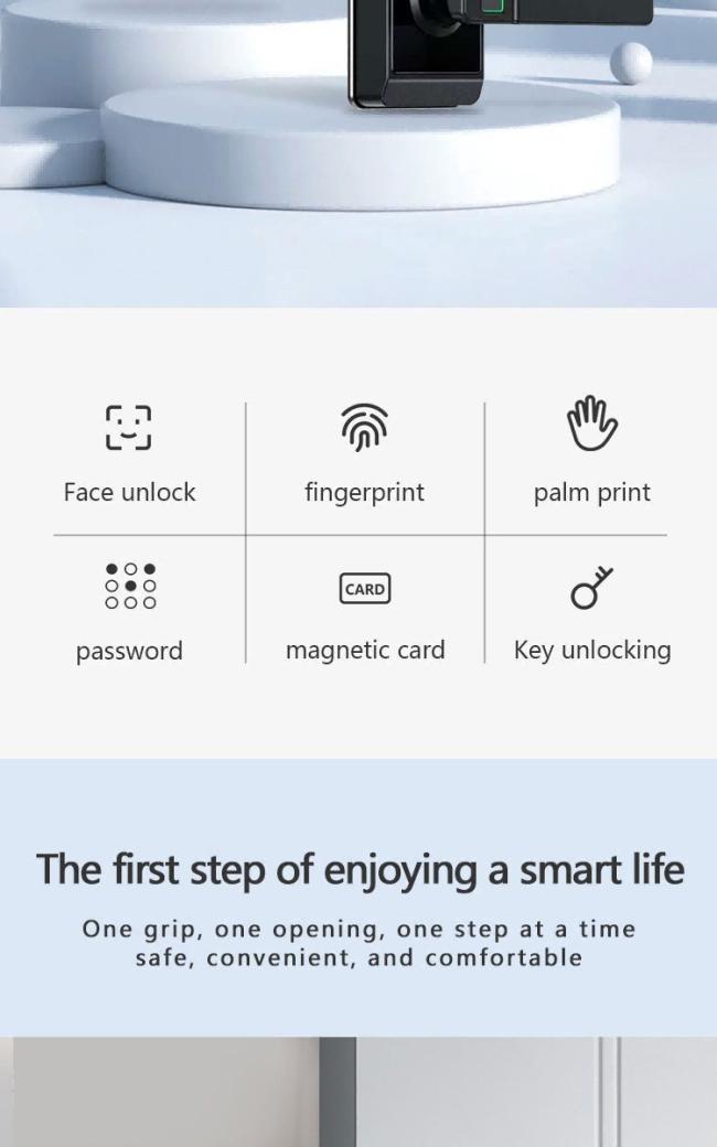 Tuya Smart Door Lock side view