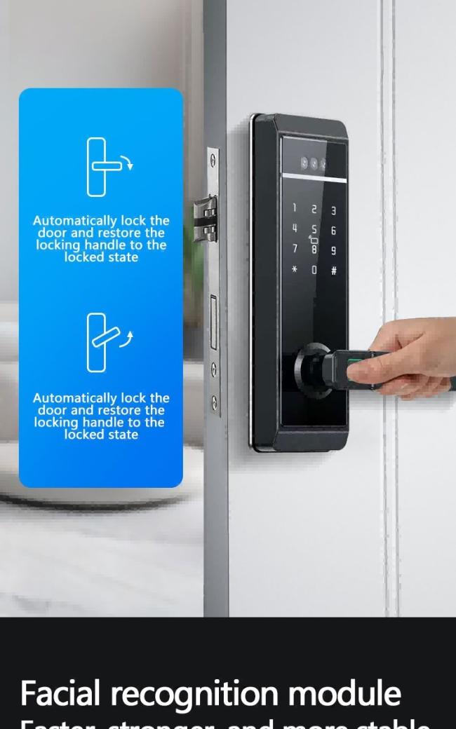 Tuya Smart Door Lock installation diagram