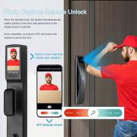China Smart Door Lock With Camera Inteligente Fingerprint Security Automatic Smart Lock for sale