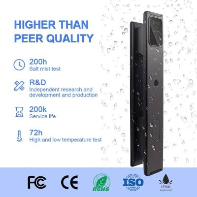China Waterproof Tuya 3D Face Recognition With Video Call Function Door Lock for sale