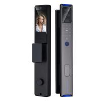 China Waterproof Tuya 3D Face Recognition With Video Call Function Door Lock for sale