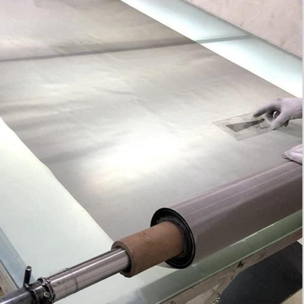 Quality 165 250 325 500 Stainless Steel Screen Printing Mesh AISI304/ 316 Plain Weave Wire Mesh for sale