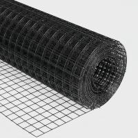 China Black Poly 304 Stainless Steel Welded Wire Mesh For Wall Cladding / Ceiling Panels for sale