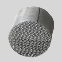 China Metal Woven Mesh Structured Packing High Flow Rate High Separation Efficiency for sale