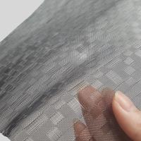 Shade Screens Glass Laminated Wire Mesh With Black Color Copper Wire ...