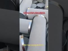 Metal Mesh Filter Bag Support Baskets