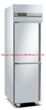 China 304ss Double Doors Commercial Freezer Kitchen Refrigerator for Restaurant for sale