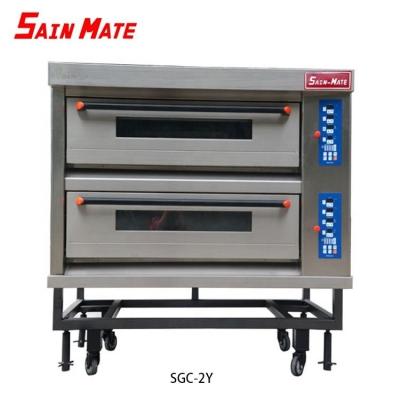 China Customizable Electricity 8 Tray 2 Deck Oven for sale