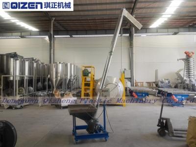 Cina Trasportatore a spirale flessibile della materia plastica, trasportatore di vite su misura del grano di dimensione in vendita