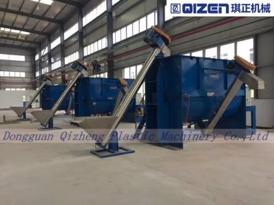 Cina Macchina chimica orizzontale del miscelatore da 1 tonnellata, mescolatrice industriale ad alta velocità in vendita