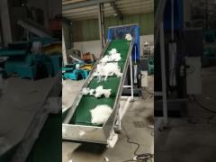 Plastica mobile che schiaccia macchina, macchina riciclata della smerigliatrice del PVC del PE pp