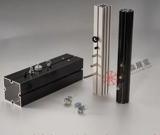 Exhibition Square Aluminum Profiles Upgraded Standard Booth